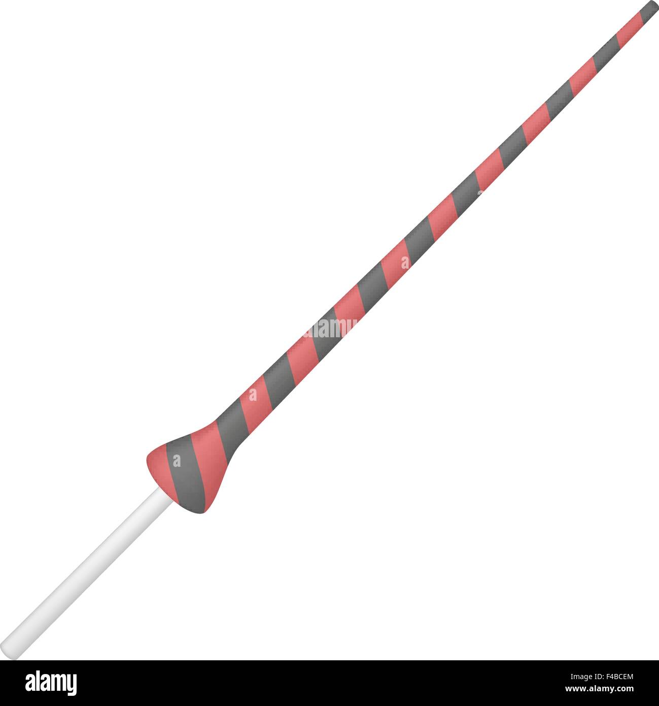 Lance in black and red design Stock Vector Image & Art - Alamy