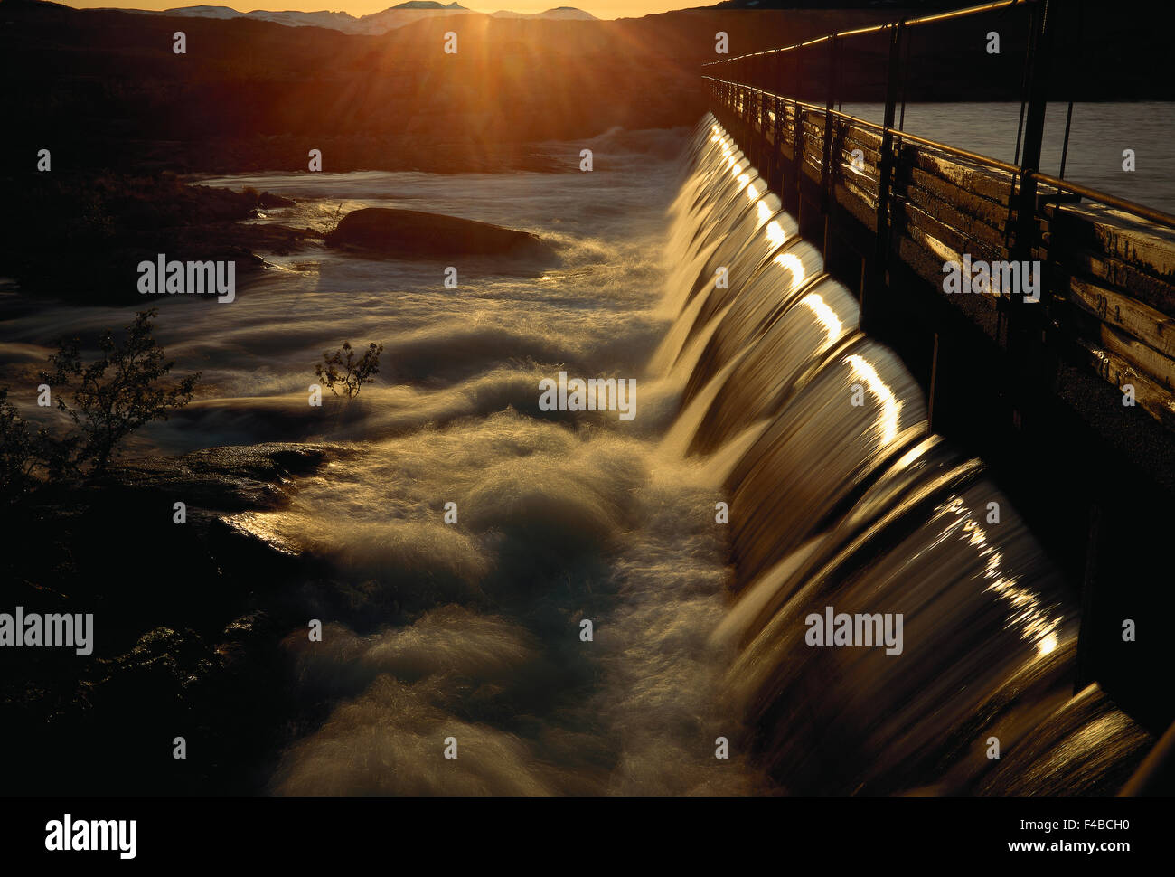 atmospheric color image dam dusk energy environment evening force ...