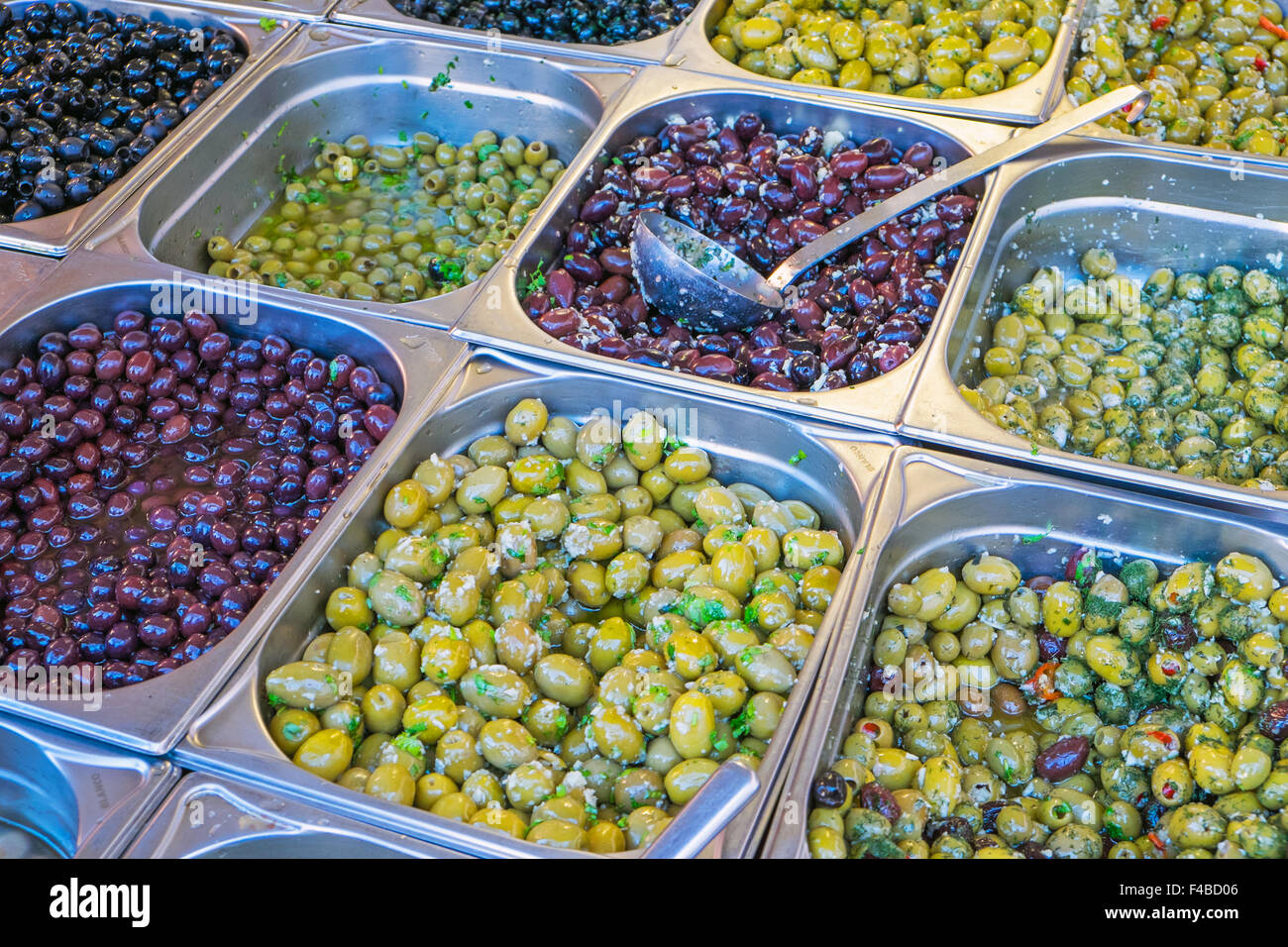 Olives for sale Stock Photo - Alamy