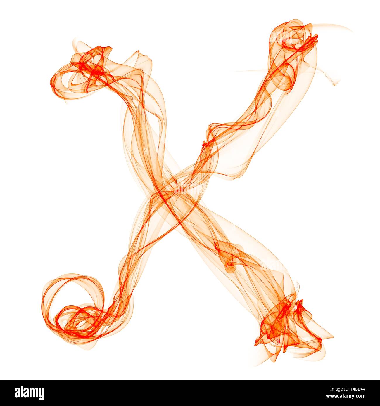 letter made of fire Stock Photo - Alamy