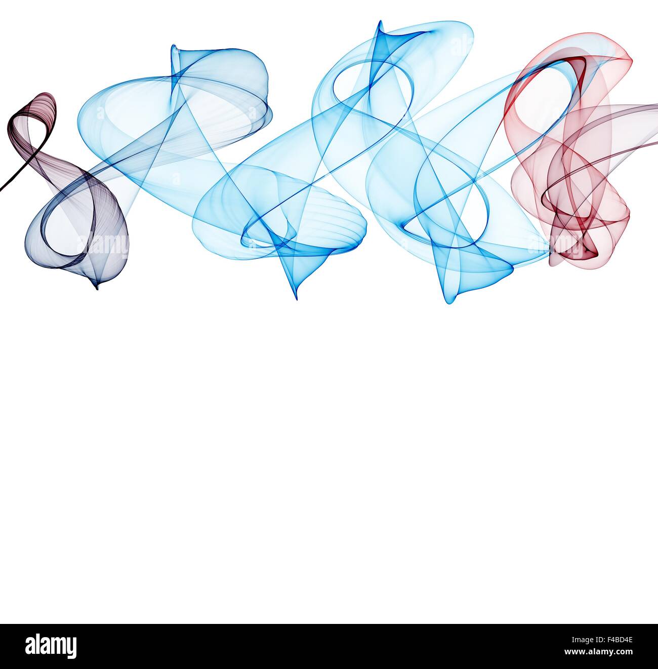 twisted blue lines Stock Photo - Alamy