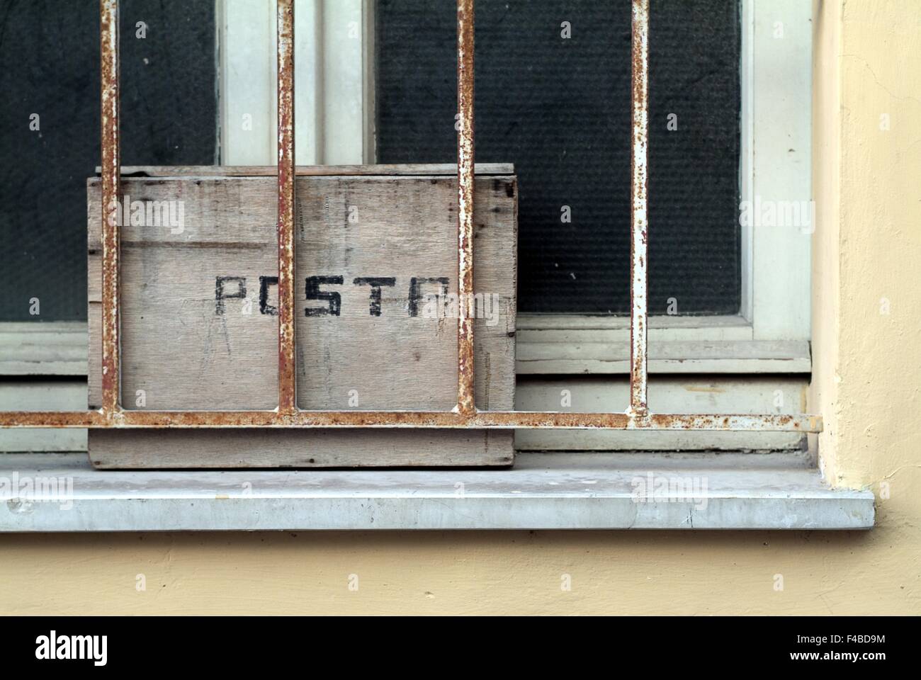 Letterbox in colour hi-res stock photography and images - Alamy