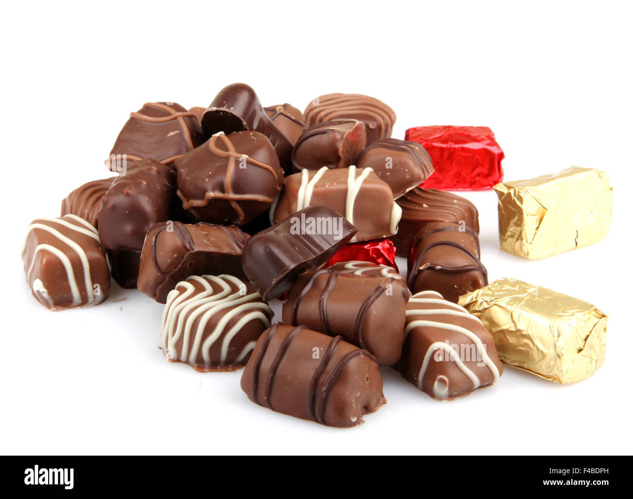 Assorted Fine Chocolates Stock Photo - Alamy