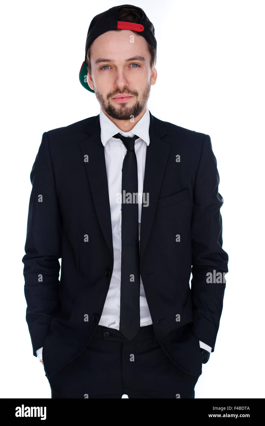 Wearing baseball cap hi-res stock photography and images - Alamy