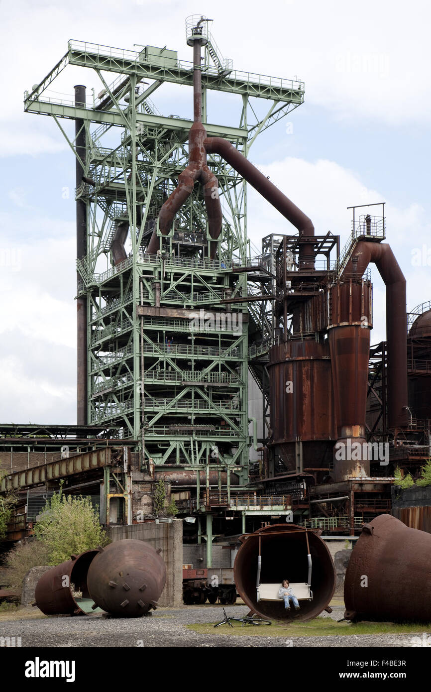 Henrichshuette Hattingen Steelworks, Germany Stock Photo - Alamy