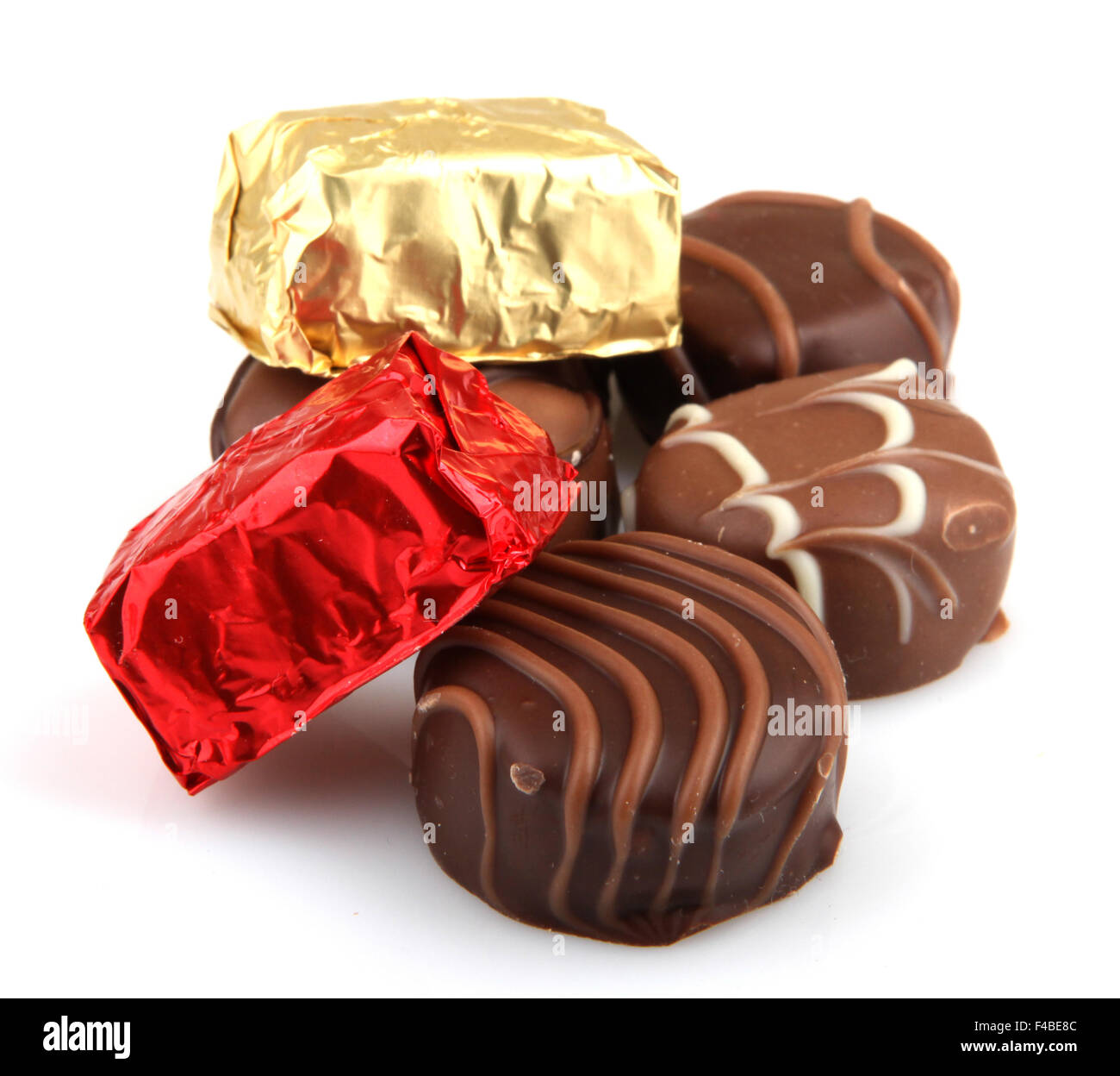 Assorted Fine Chocolates Stock Photo - Alamy