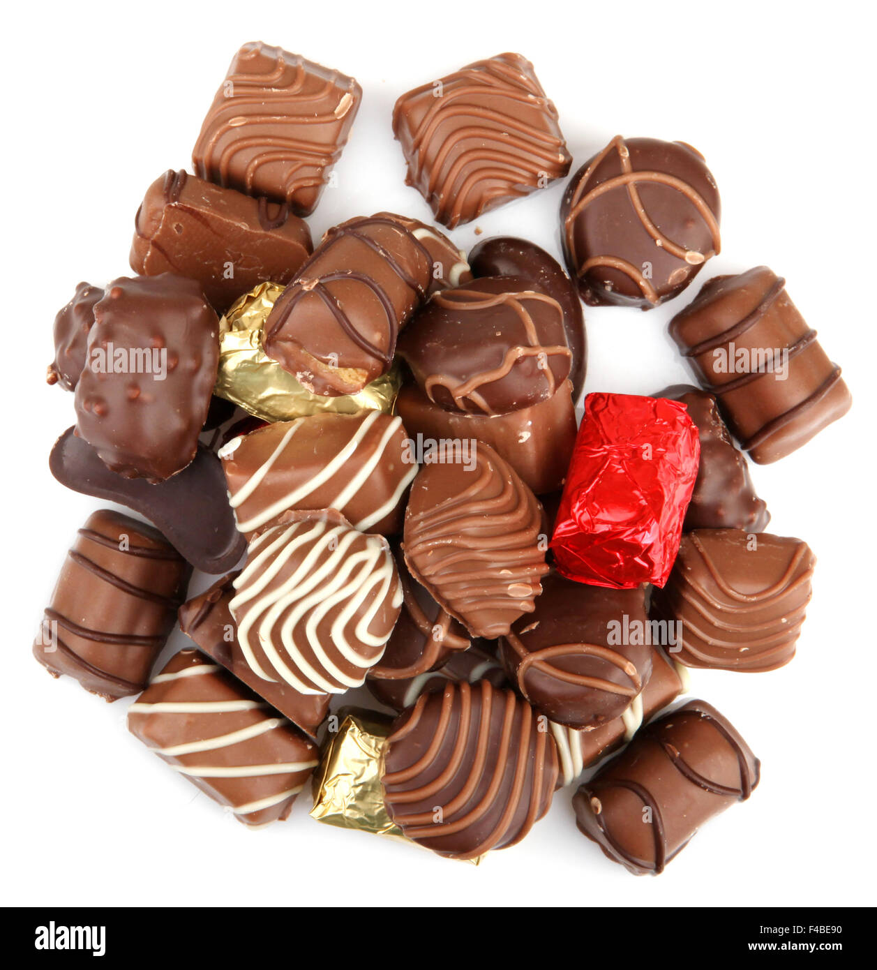 Assorted Fine Chocolates Stock Photo - Alamy