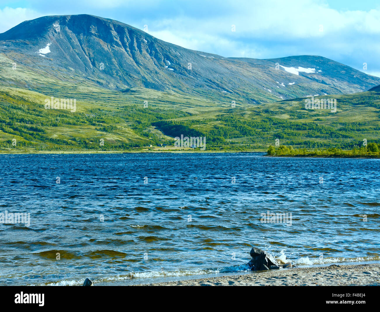 Norway mountain lake Stock Photo - Alamy