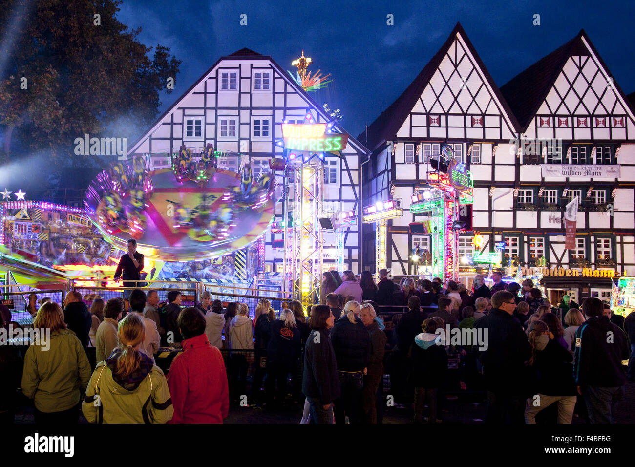 The Allerheiligenkirmes in Soest in Germany Stock Photo - Alamy