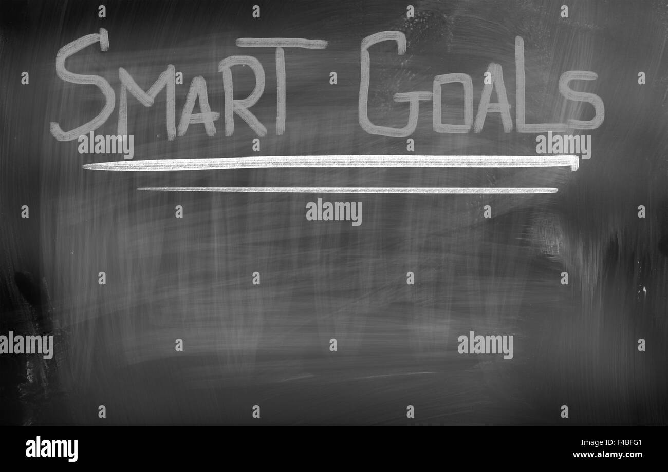 Smart Goals Concept Stock Photo - Alamy