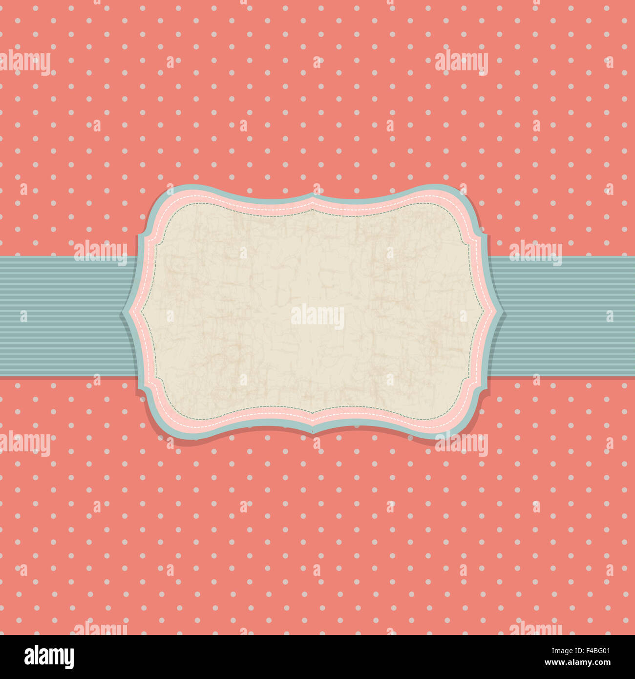 Decorative label and retro hi-res stock photography and images - Alamy