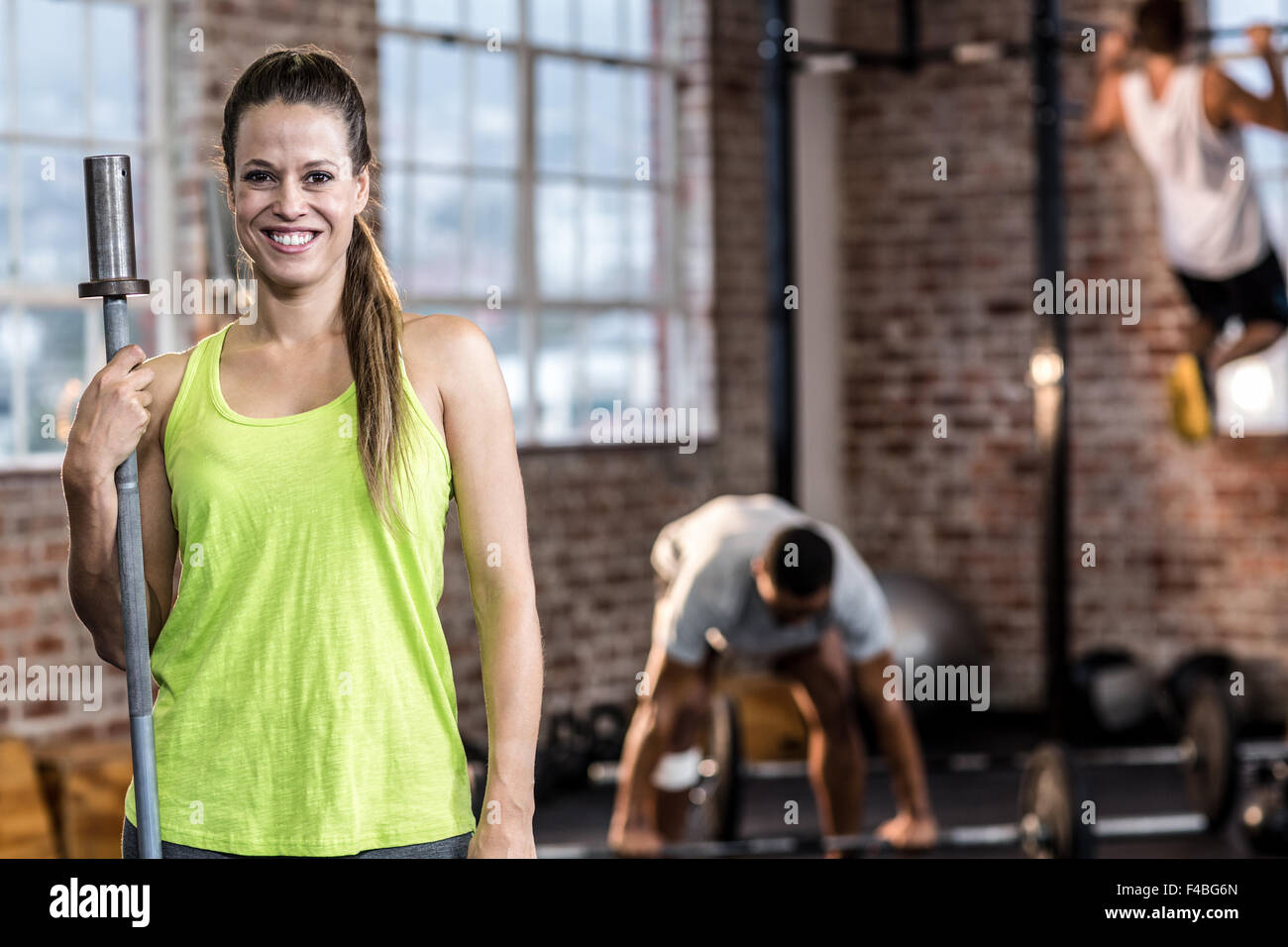 Beautiful strong fit woman hi-res stock photography and images - Alamy