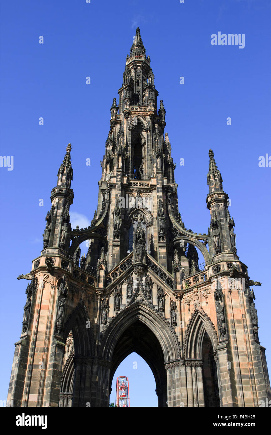 The Scott Monument in Edinburgh, Scotland Stock Photo - Alamy