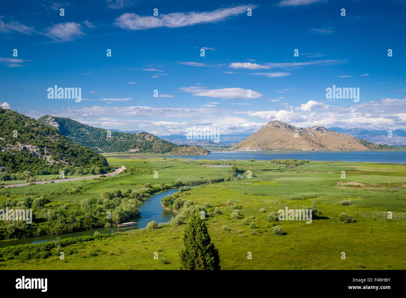 Skadar lake national park Stock Photo - Alamy