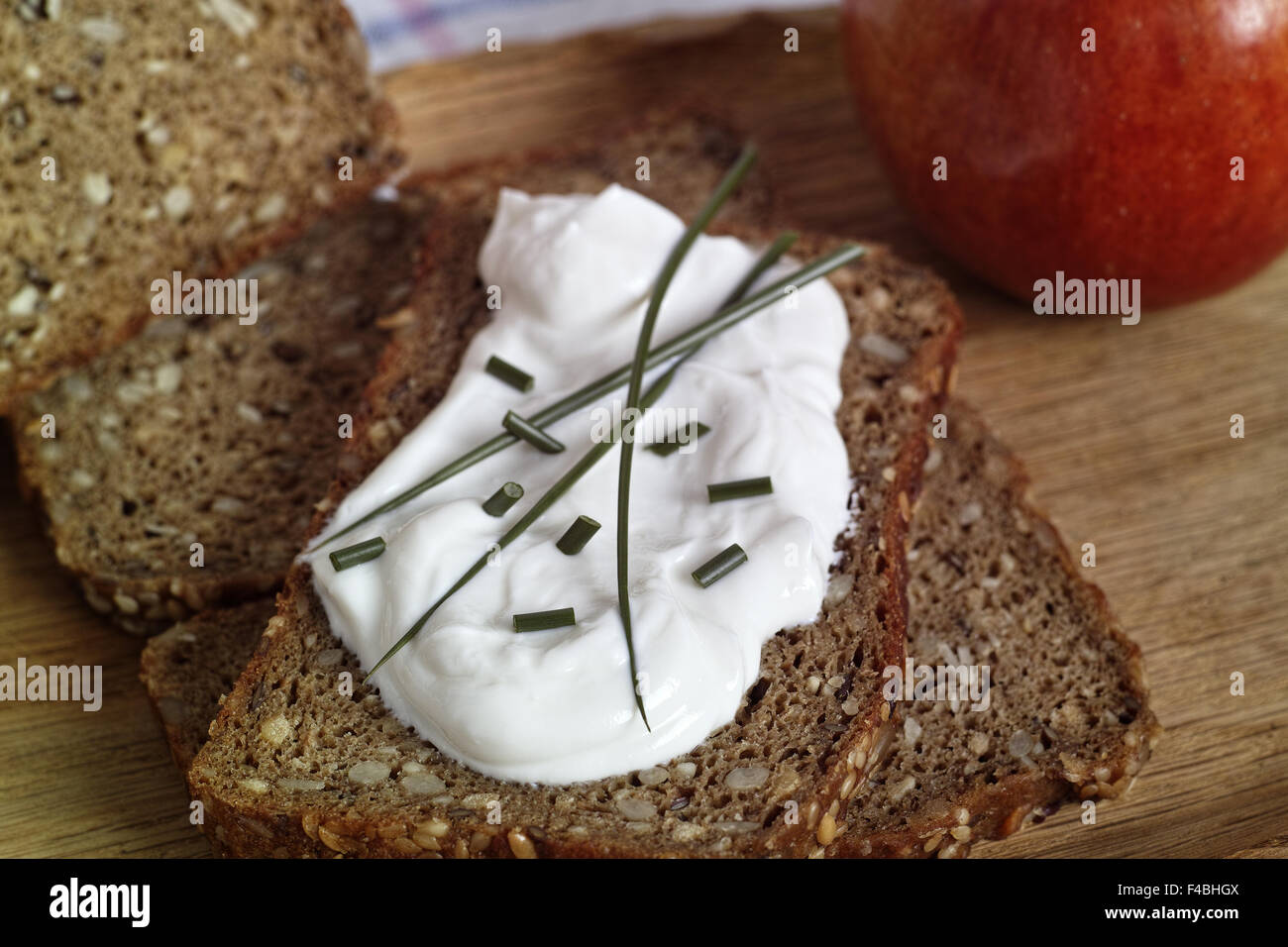 low carb bread with curd Stock Photo - Alamy