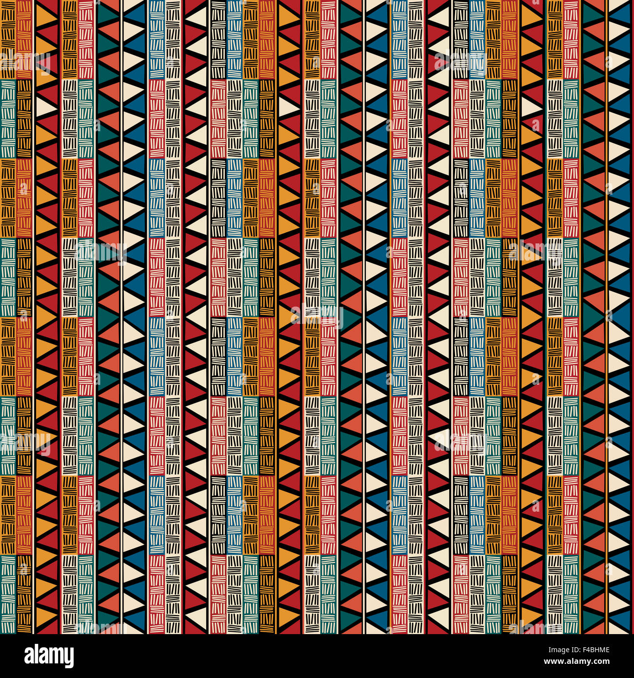 Strip ethnic seamless pattern Stock Photo - Alamy
