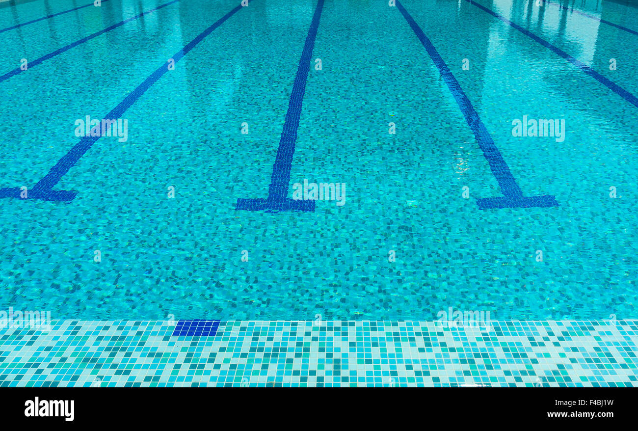 Line of swimming pool Stock Photo - Alamy