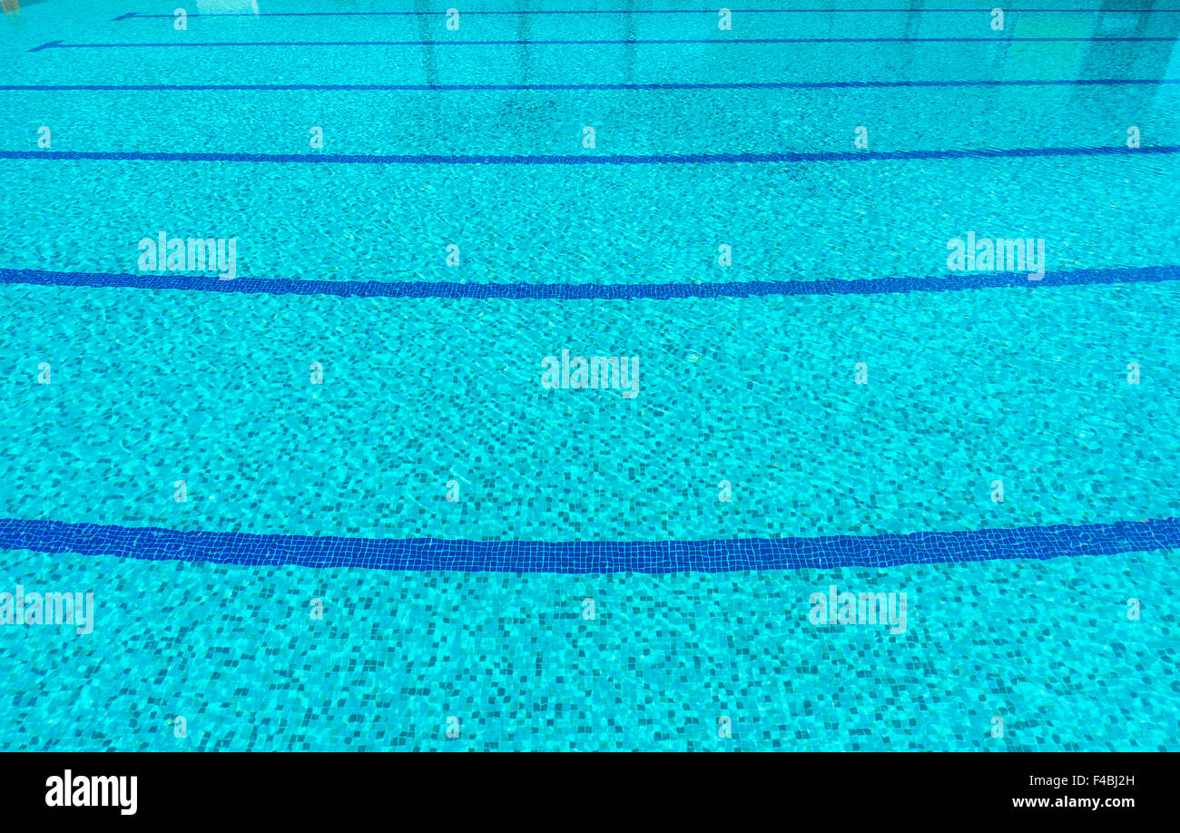 Line of swimming pool Stock Photo - Alamy