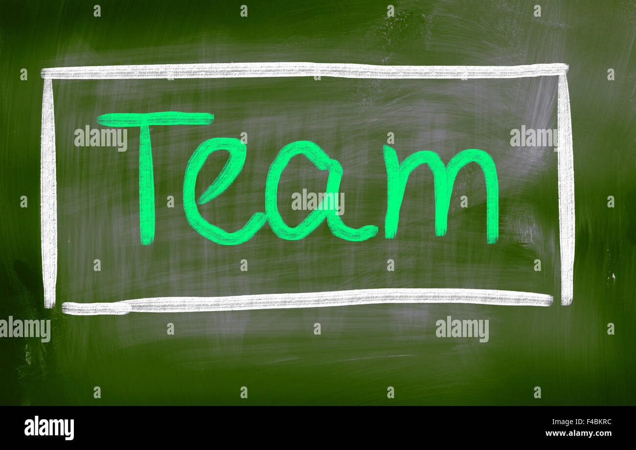 Team building chalk drawing hi-res stock photography and images - Alamy