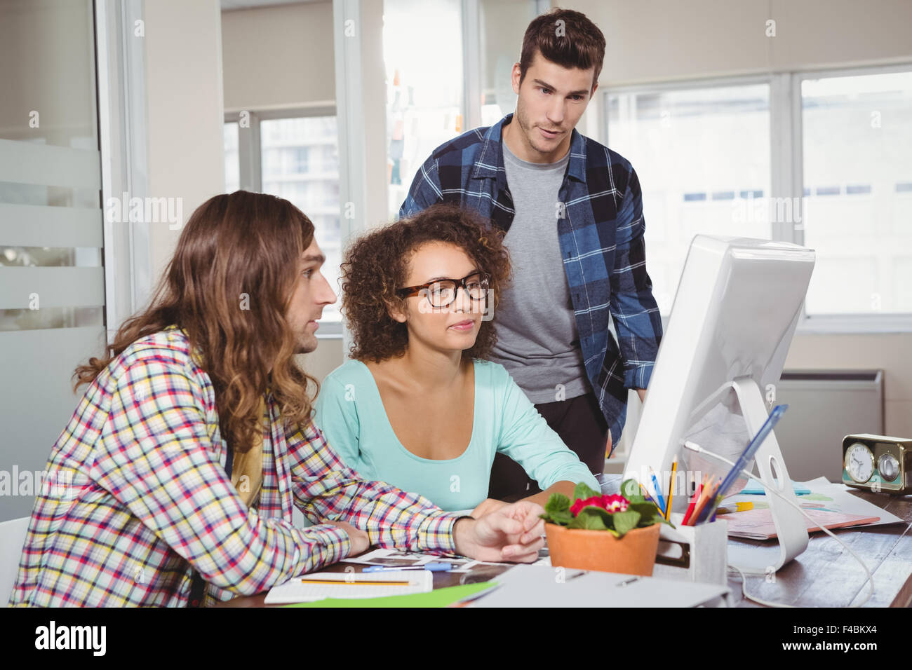 Monitor looking hi-res stock photography and images - Alamy