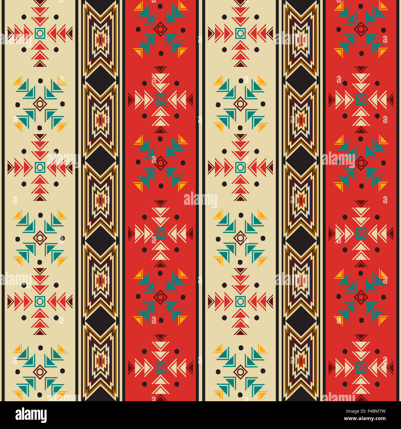 Navajo style pattern Stock Photo - Alamy