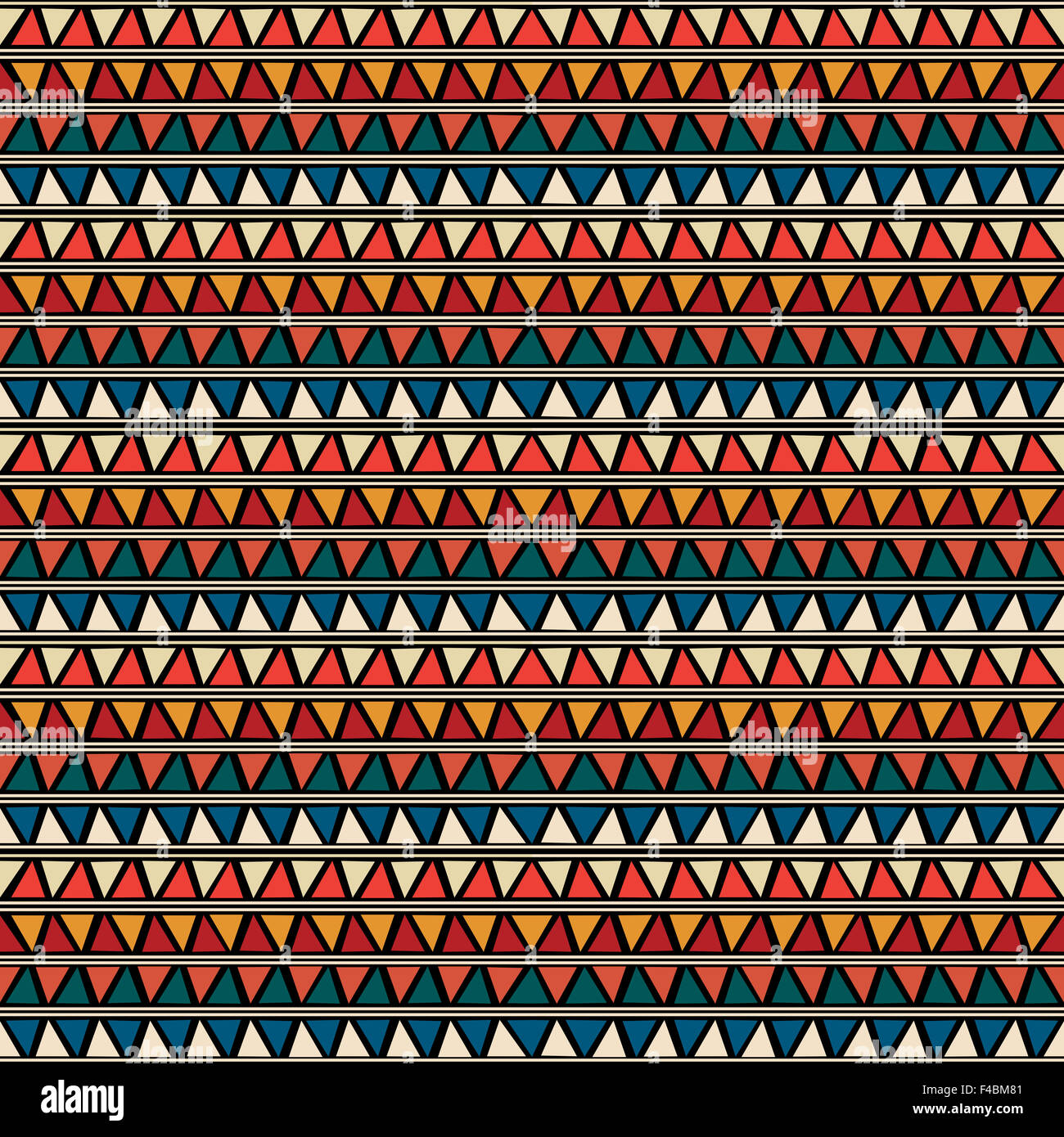 Triangle Seamless Tile Pattern Stock Photo - Alamy