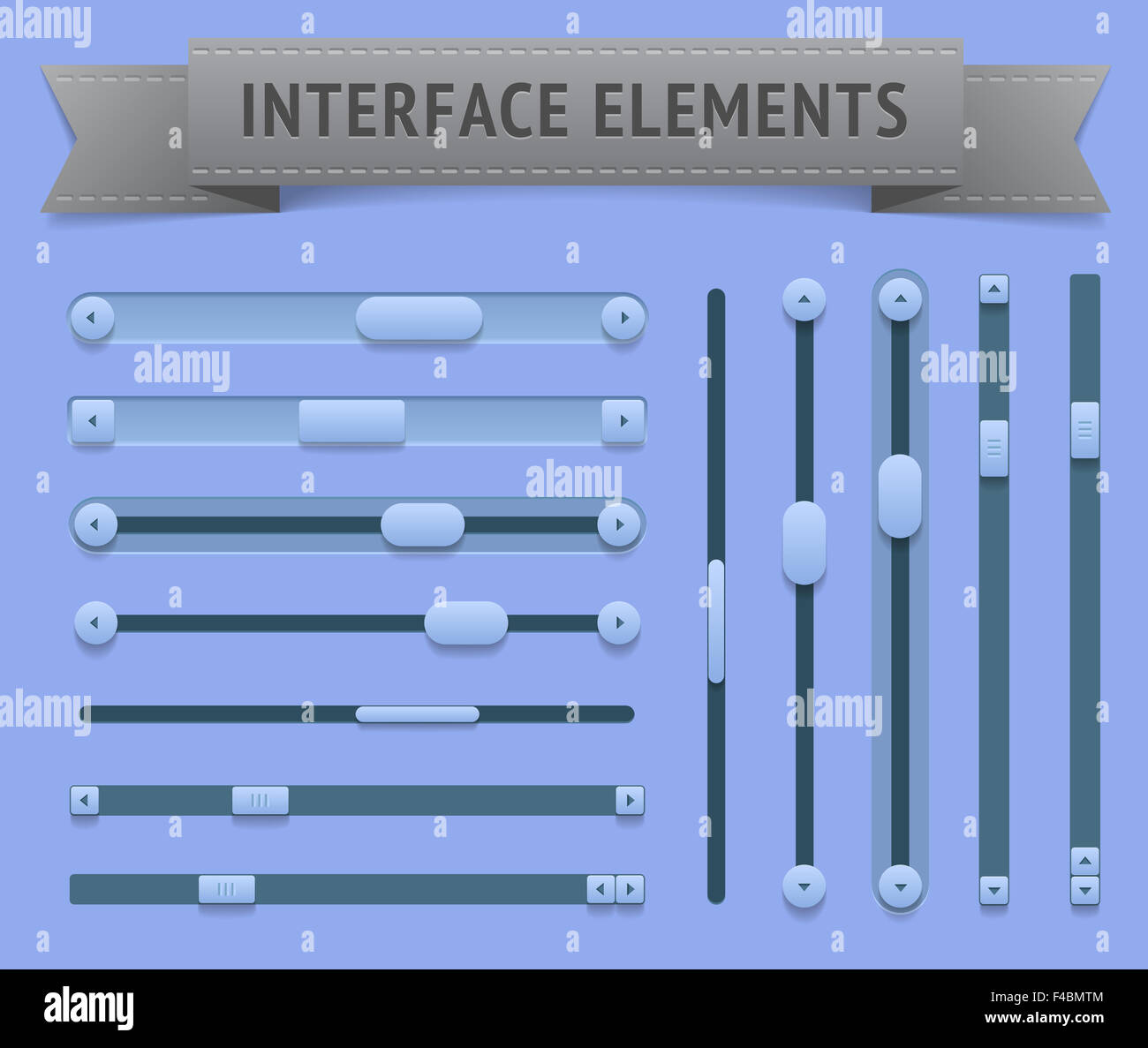 User interface elements Stock Photo - Alamy