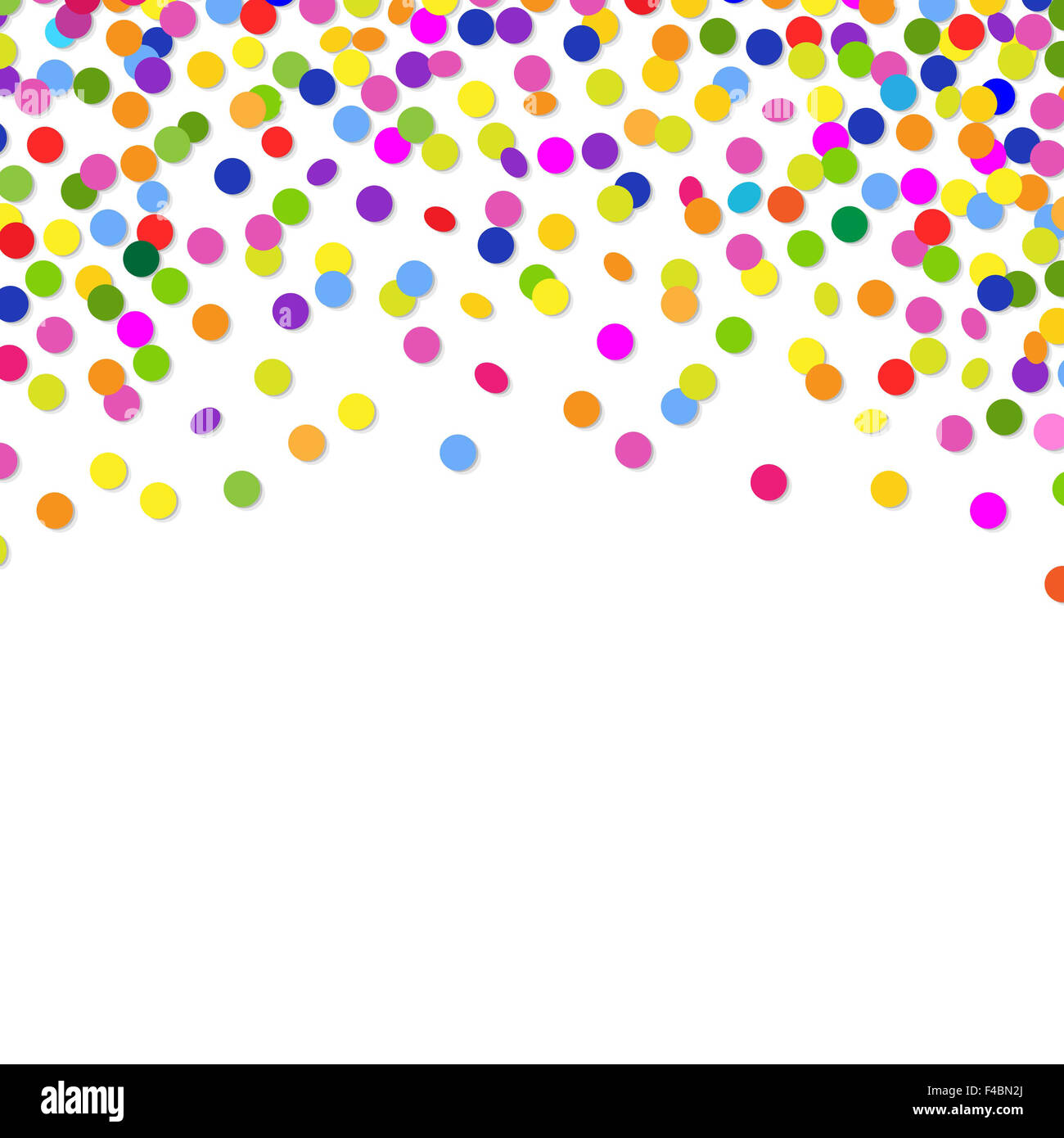 Color Confetti Frame Stock Photo - Alamy