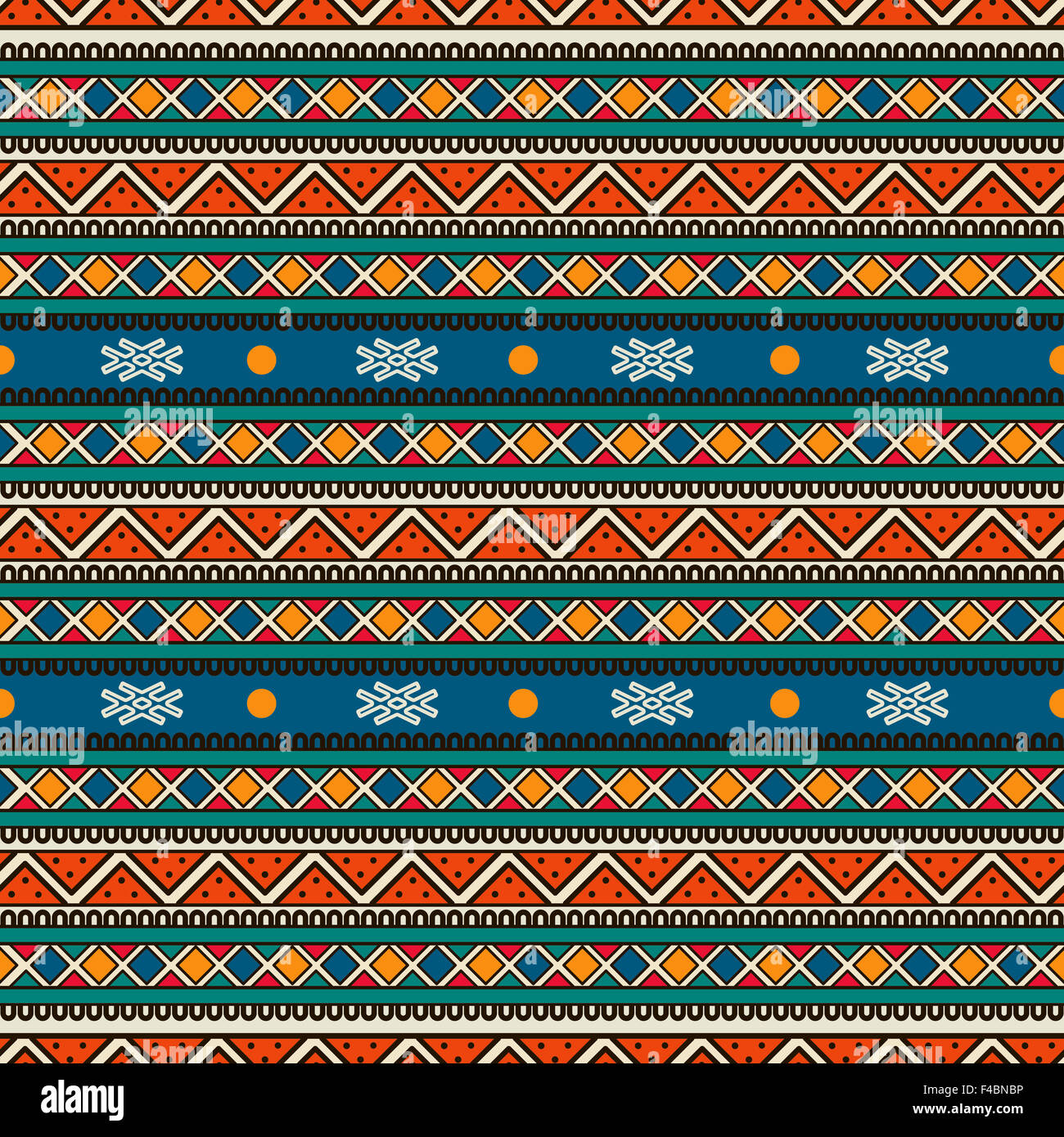 Tribal seamless pattern Stock Photo - Alamy