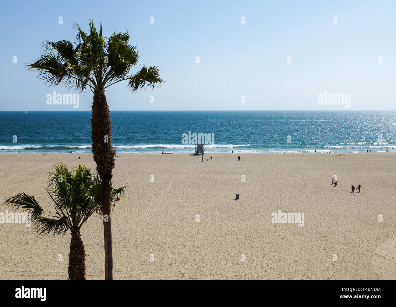 Los Angeles Coast Stock Photo - Alamy