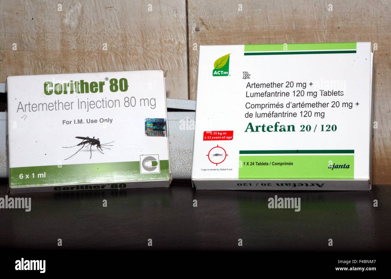 Nairobi. 15th Oct, 2015. Photo taken on Oct. 15, 2015 shows artemether ...