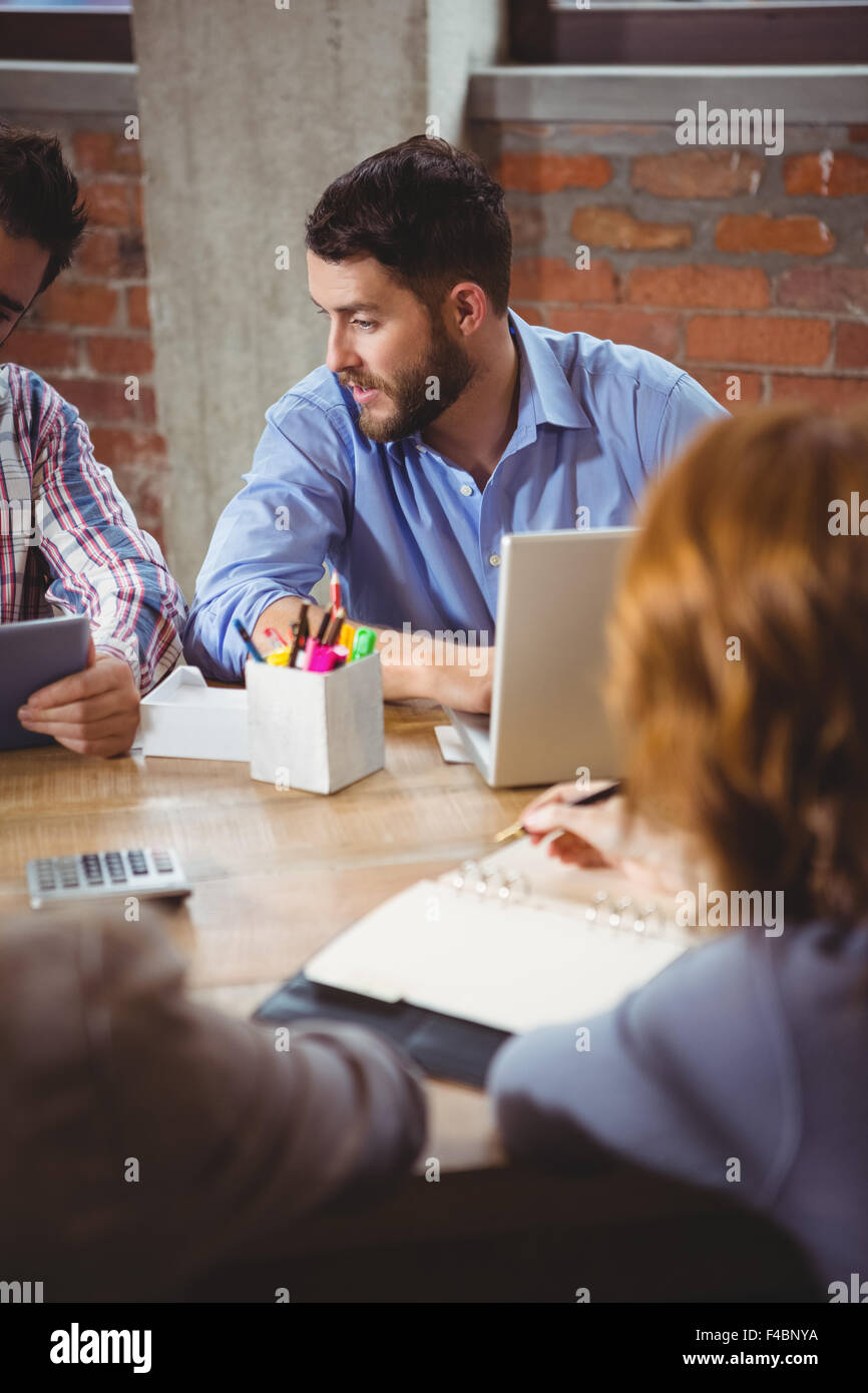 Young business partners discussing hi-res stock photography and images ... Young business partners discussing hi-res stock photography and images ...
