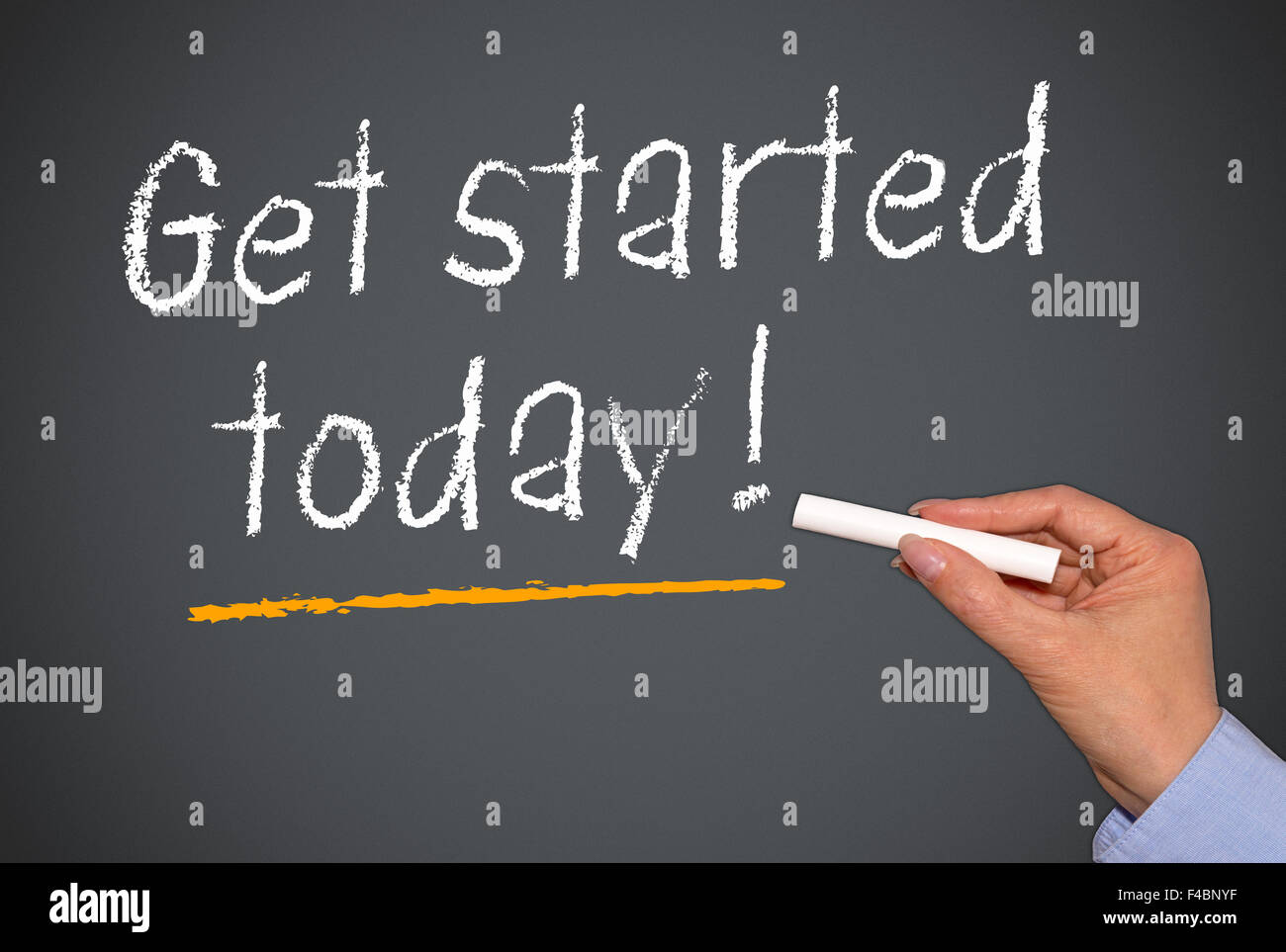Get started today ! Stock Photo - Alamy Get started today ! Stock Photo - Alamy