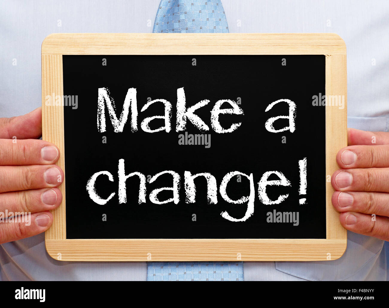 Make a change ! Stock Photo - Alamy