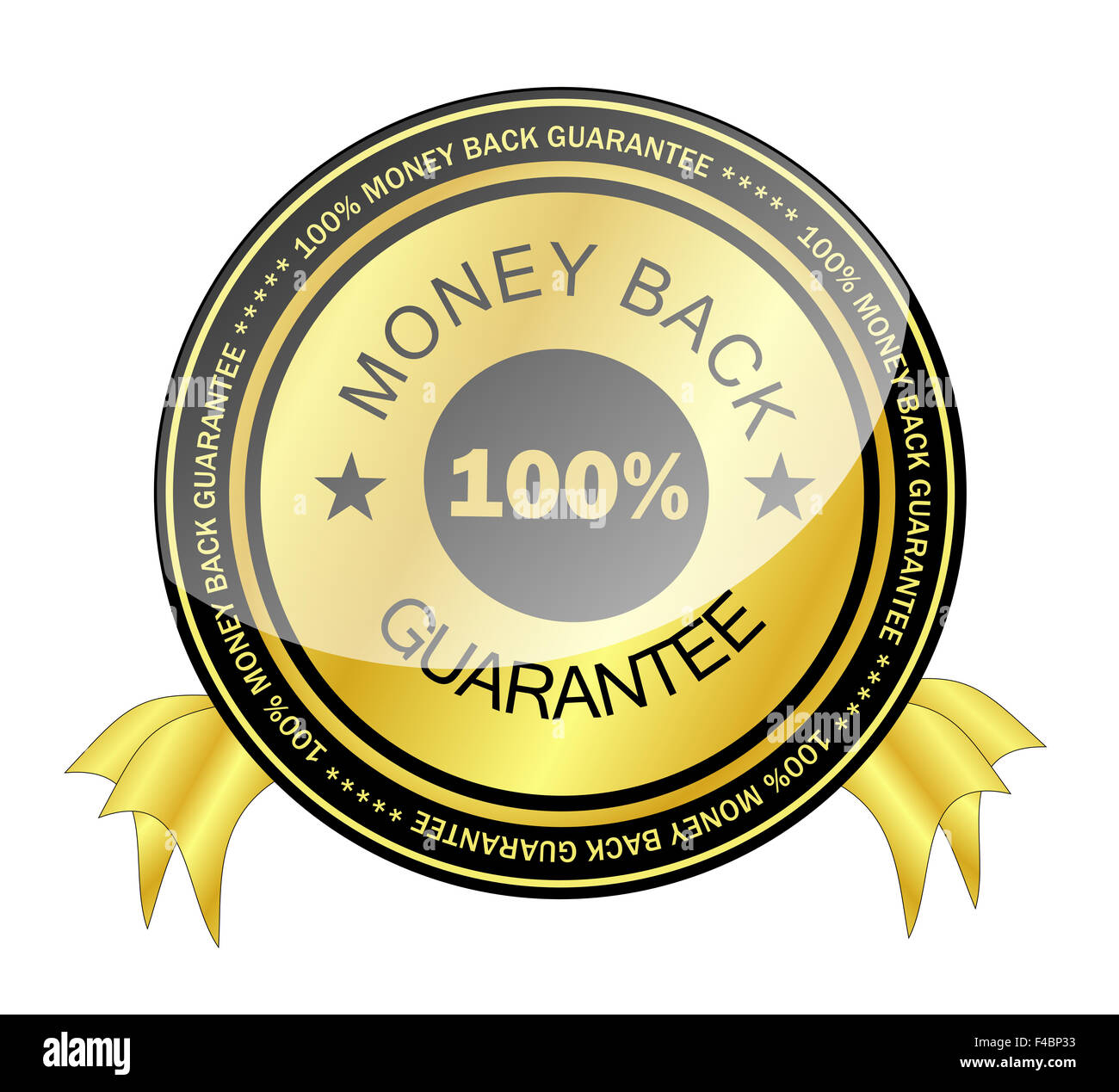 Money Back Guarantee Badge Stock Photo - Alamy