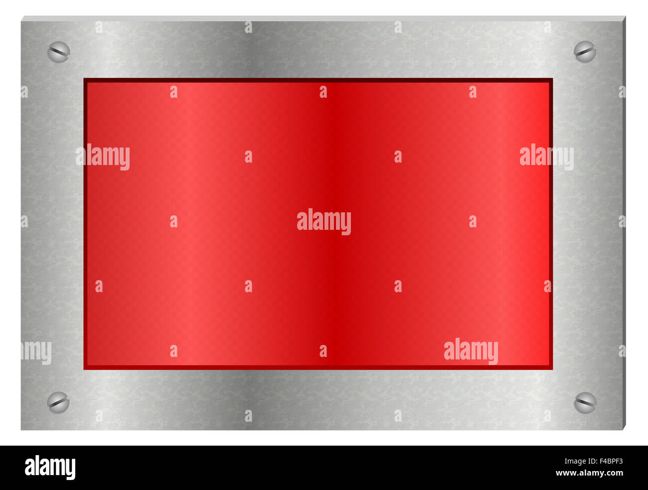 Metallic Display Sign Board Stock Photo - Alamy