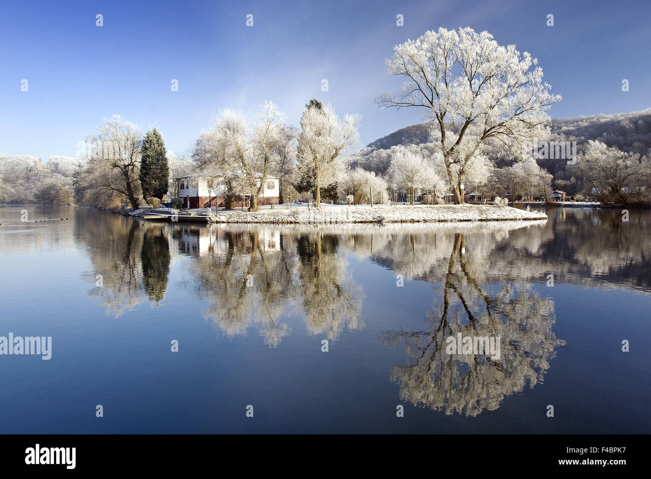 The river Ruhr, Witten, Germany Stock Photo - Alamy