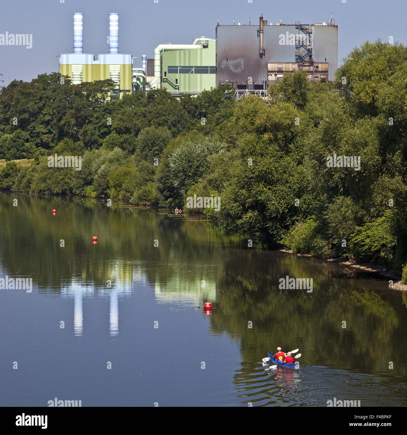 The river Ruhr, Witten, Germany Stock Photo - Alamy