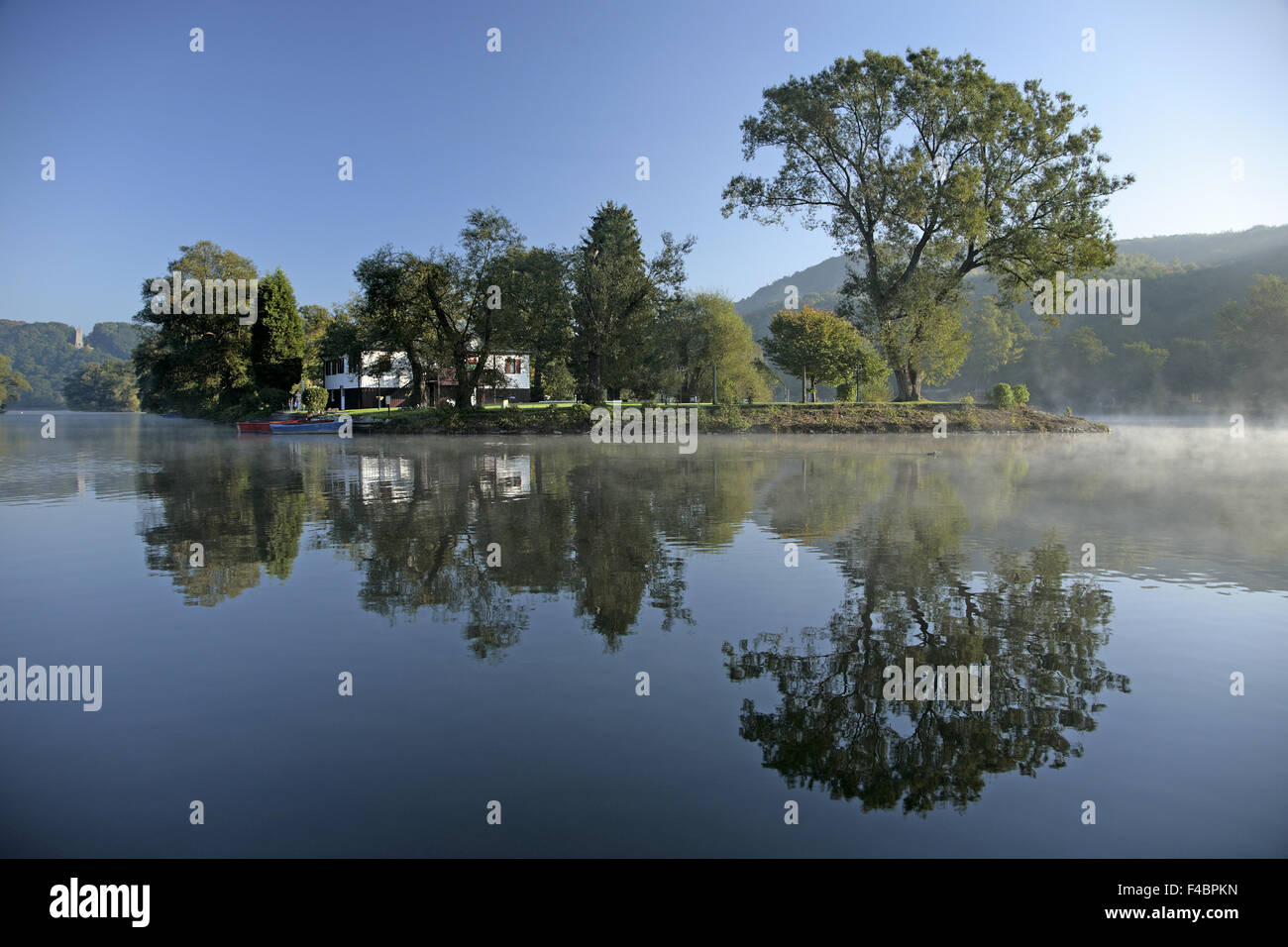 The river Ruhr, Witten, Germany Stock Photo - Alamy