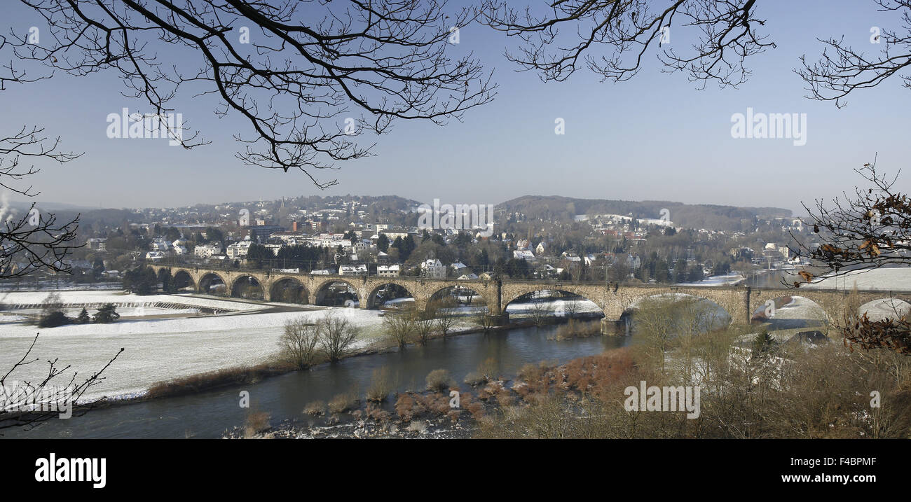 Ruhr Valley in winter, Germany Stock Photo - Alamy