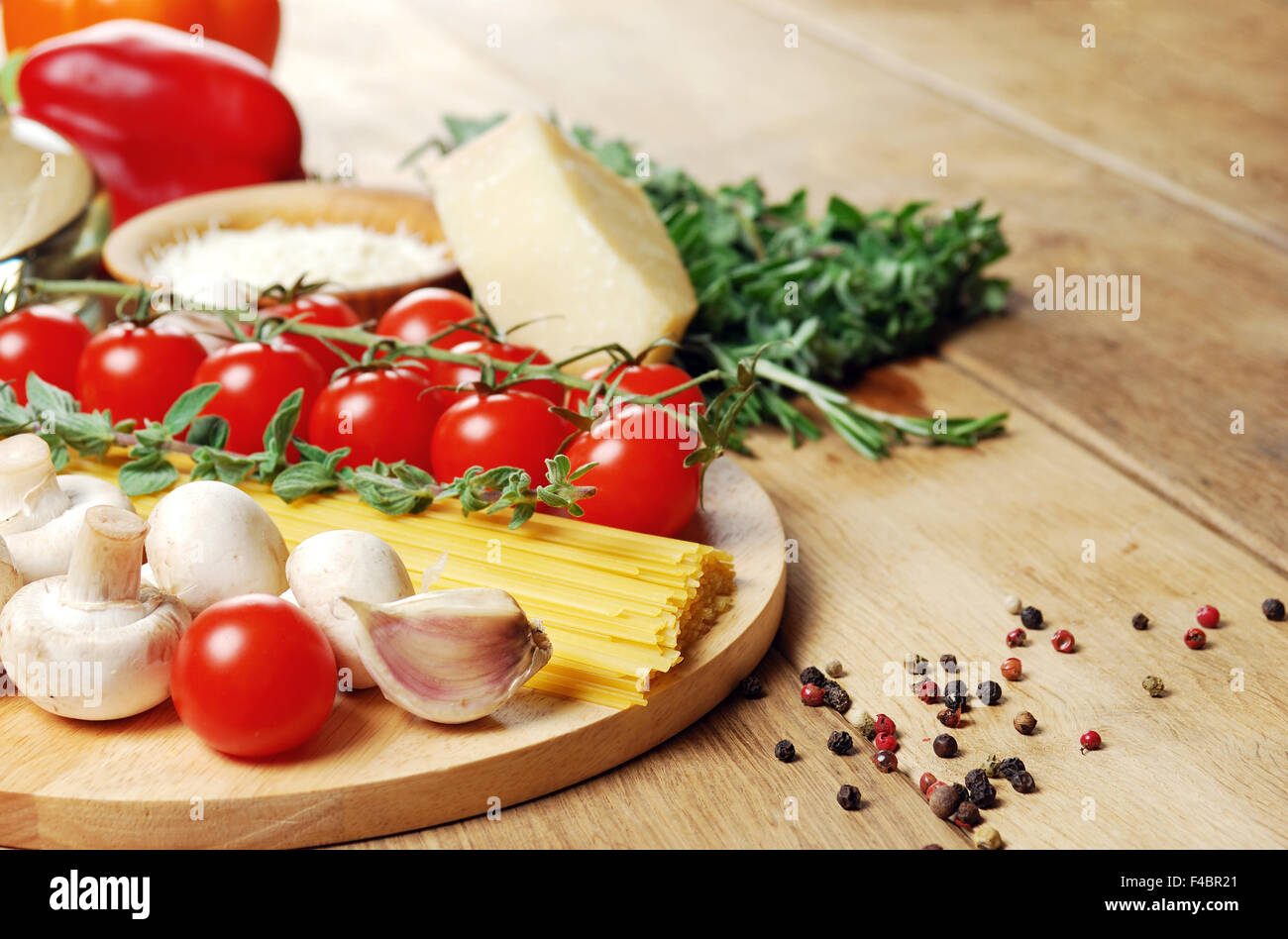 Healthy ingredients on table hi-res stock photography and images - Alamy