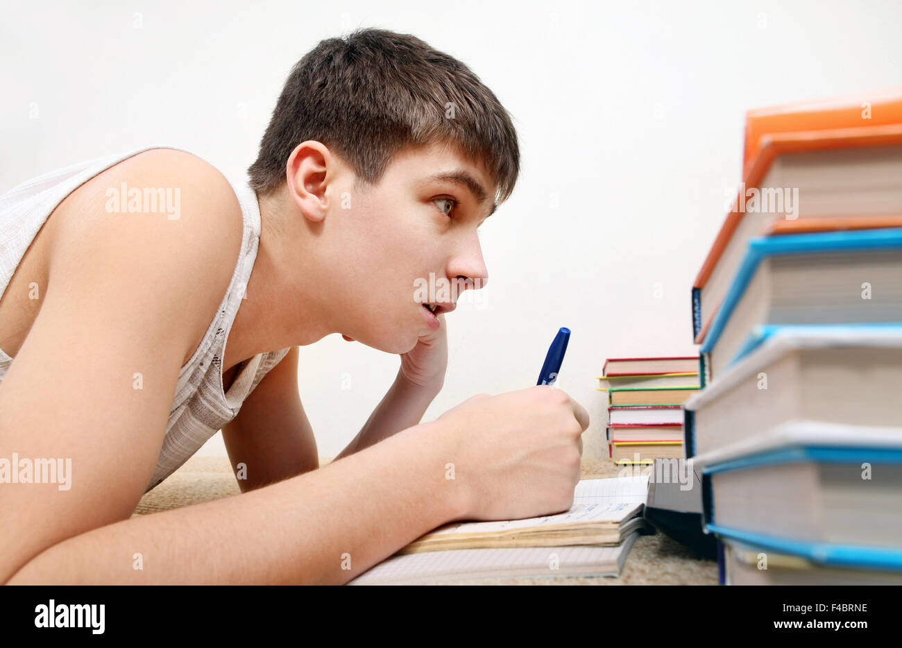Preparing examination hi-res stock photography and images - Alamy