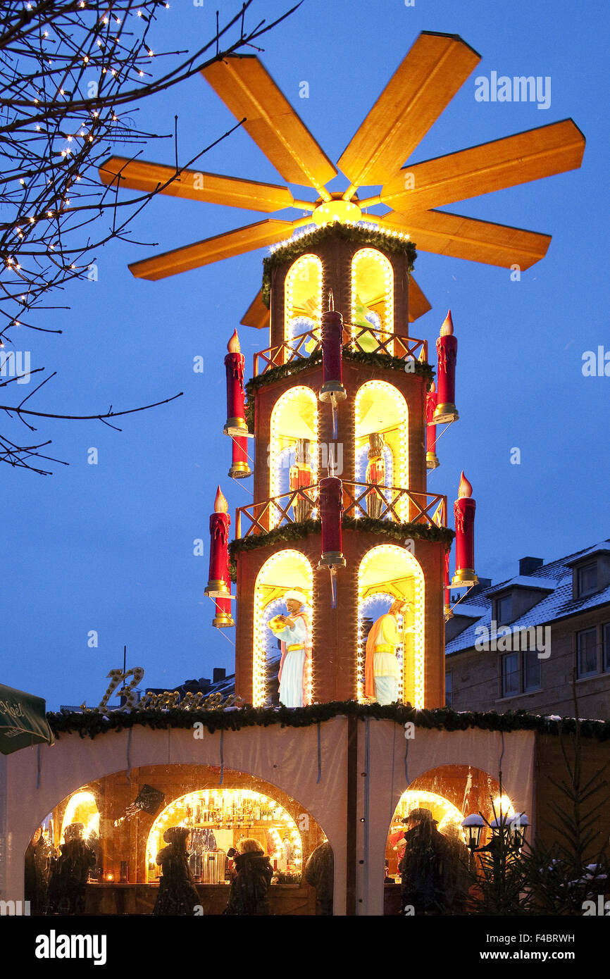Christmas Market, Witten, Germany Stock Photo - Alamy