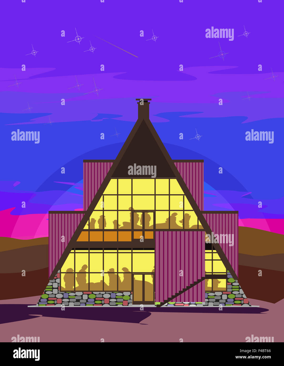 Two storey hotel hi-res stock photography and images - Alamy