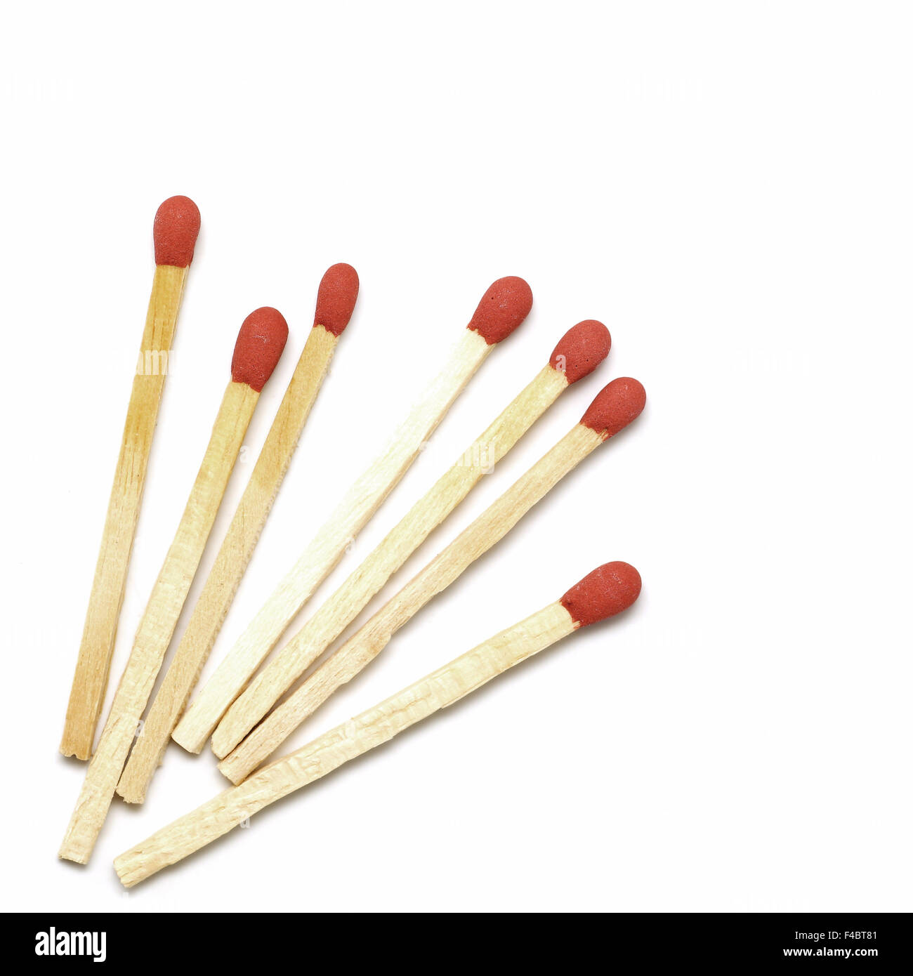 matchstick isolated on white background Stock Photo - Alamy