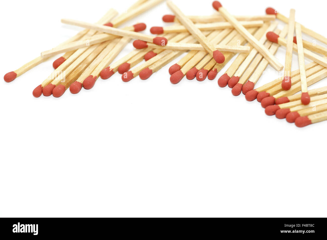 matchstick isolated on white background Stock Photo - Alamy