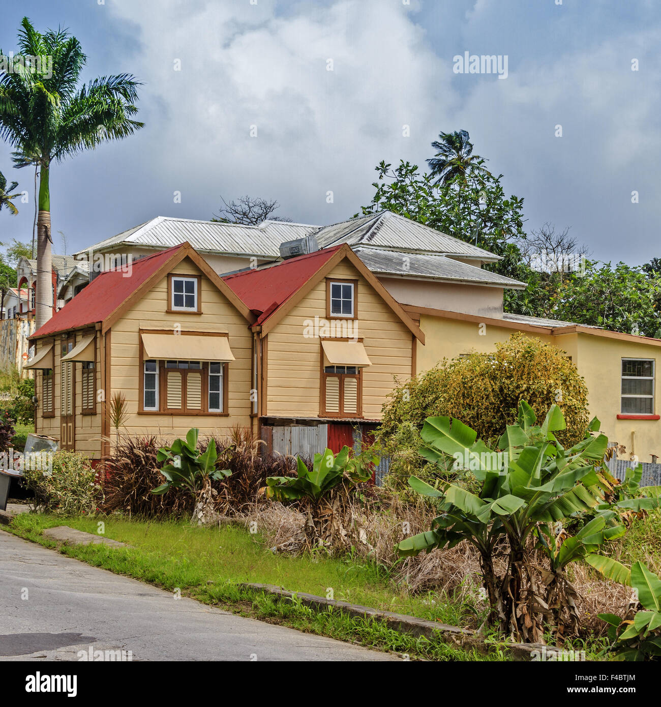 Chattel house barbados hi-res stock photography and images - Alamy