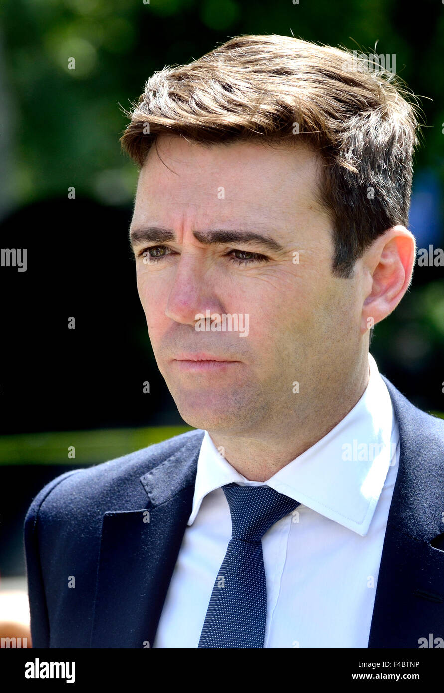 Andy burnham 2015 hi-res stock photography and images - Alamy