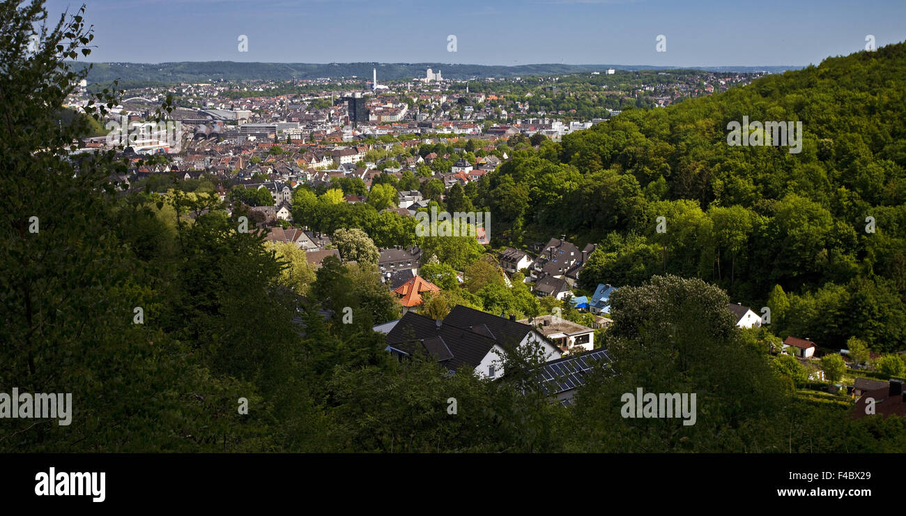 Overview of Hagen, Germany Stock Photo - Alamy
