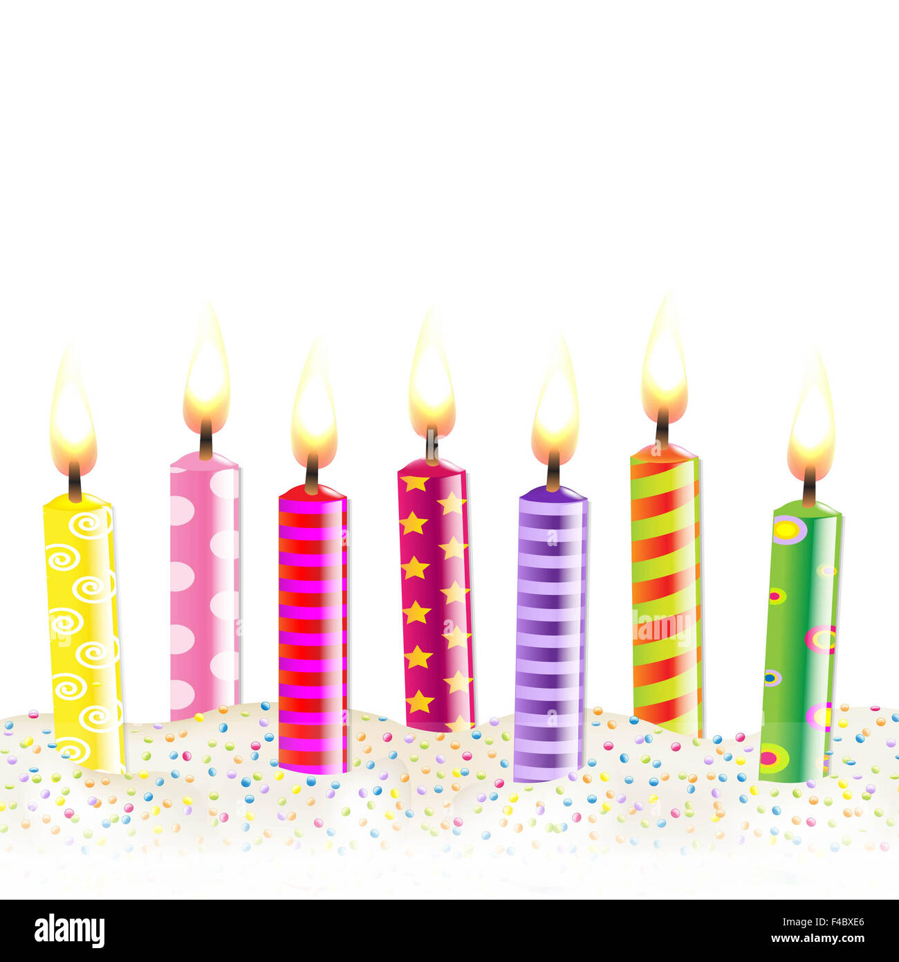 Balloon candles hi-res stock photography and images - Alamy
